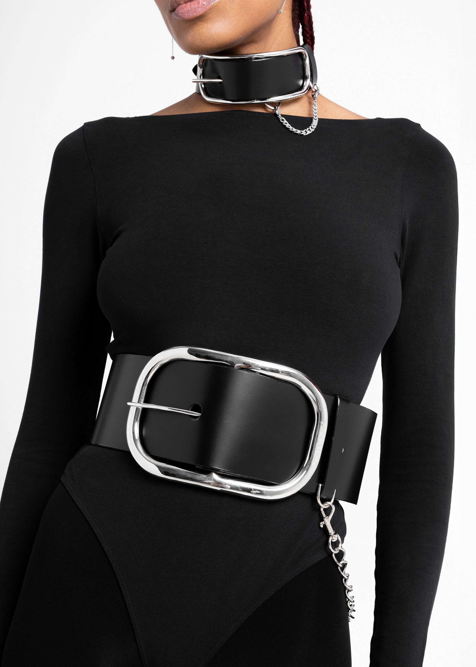 Oversized Buckle Belt